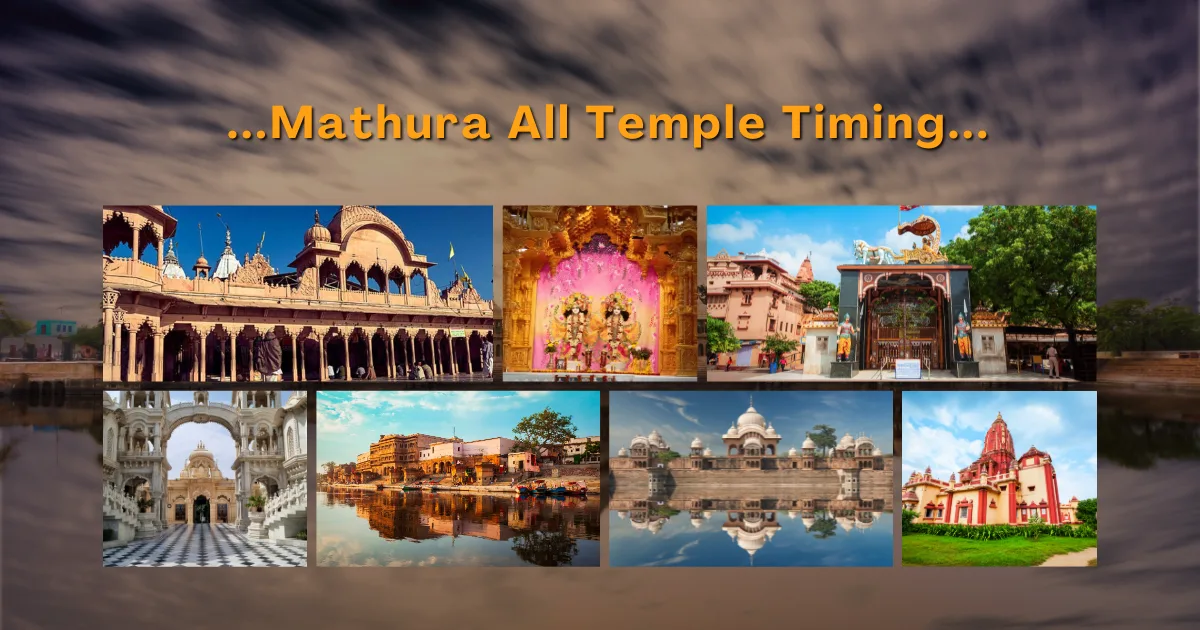 Mathura All Temple Timings – A Simple Guide for Your Darshan Day ...